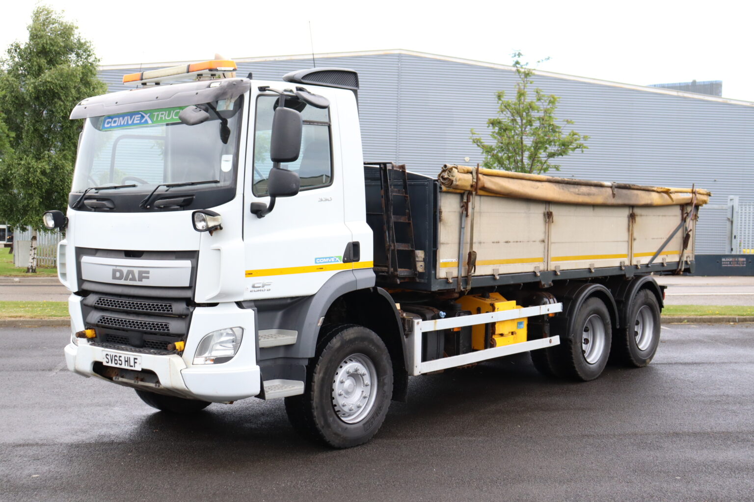 DAF CF 360 6X4 WILCOX DROPSIDE TIPPER (2016) - Comvex Trucks
